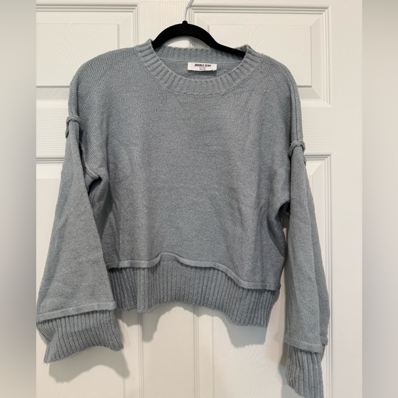 Double Zero | Sweaters | Double Zero Light Gray Womens Sweater | Poshmark